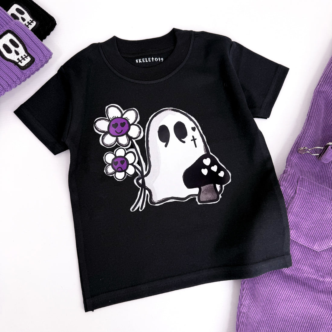 ⚡LILAC DAISY GHOST TEE⚡ – Skeletots